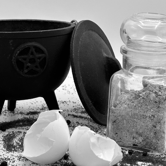 Hand Crafted | Other | Authentic Witches Black Salt For Rituals And ...